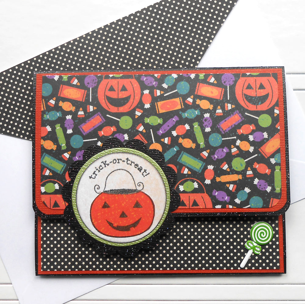 Gift Card Holder: Halloween - "Treats" – Sew Colorful Designs