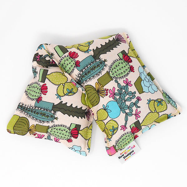 Microwavable Heating Pad and Ice Packs | Warm & Cold Compress "Cactus ...
